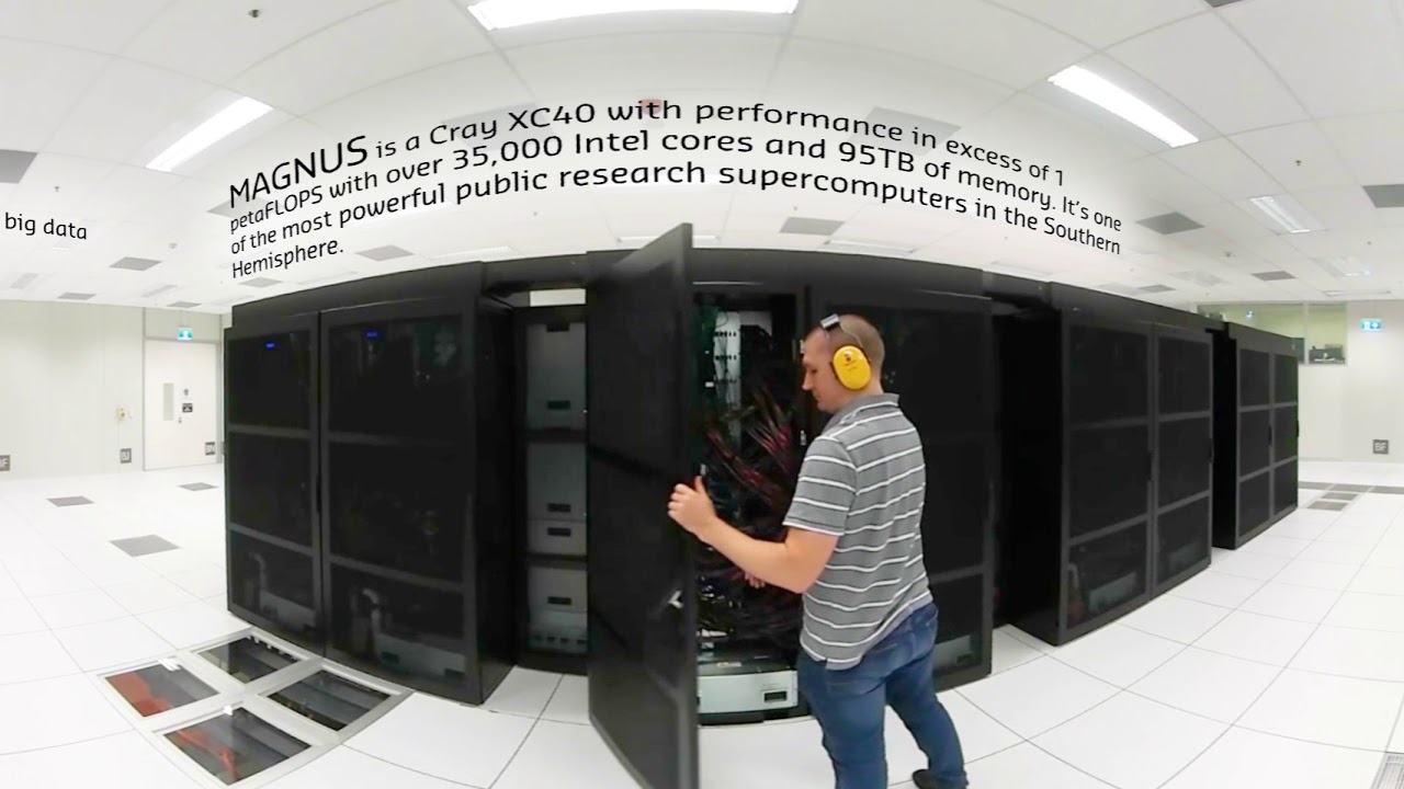 Pawsey Supercomputing Centre | 360° virtual experience - YouTube