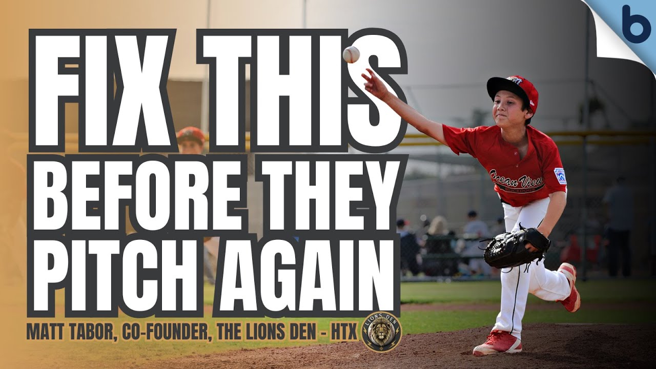 Pitch Safe Protecting Young Arms | Youth Pitching Tips with Matt Tabor ...