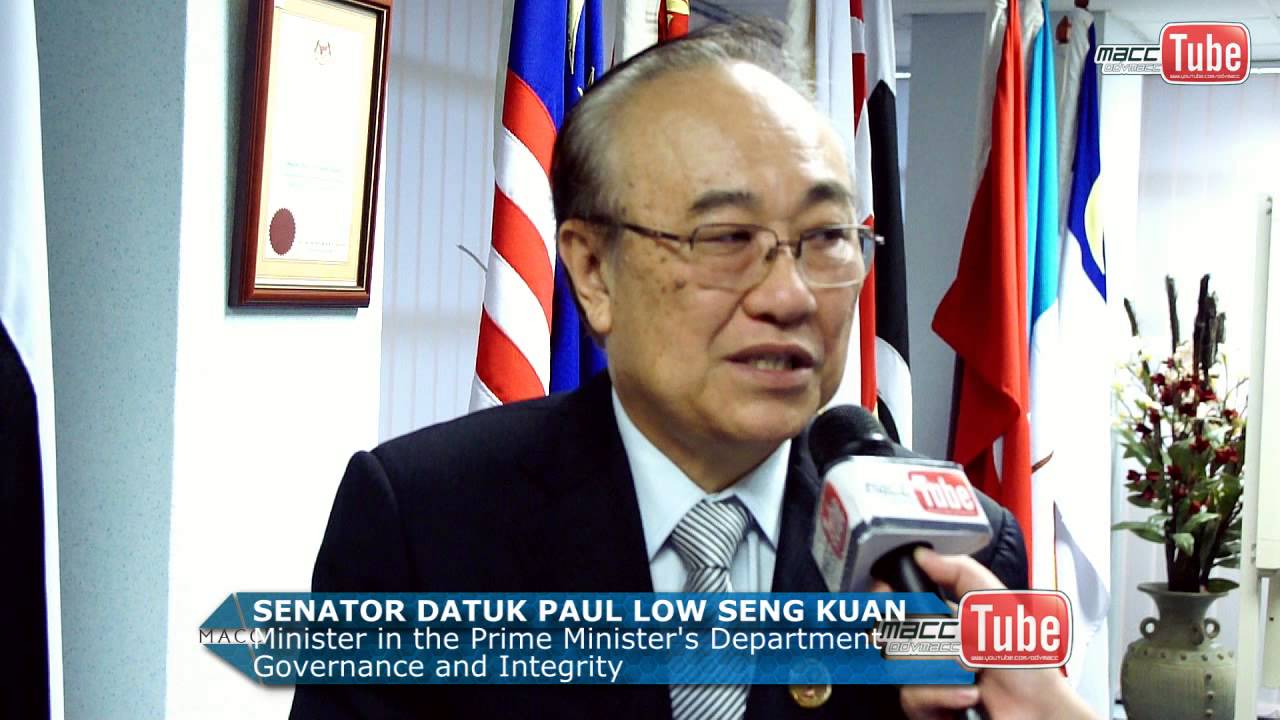 Senator Datuk Paul Low Talked about G&I - YouTube