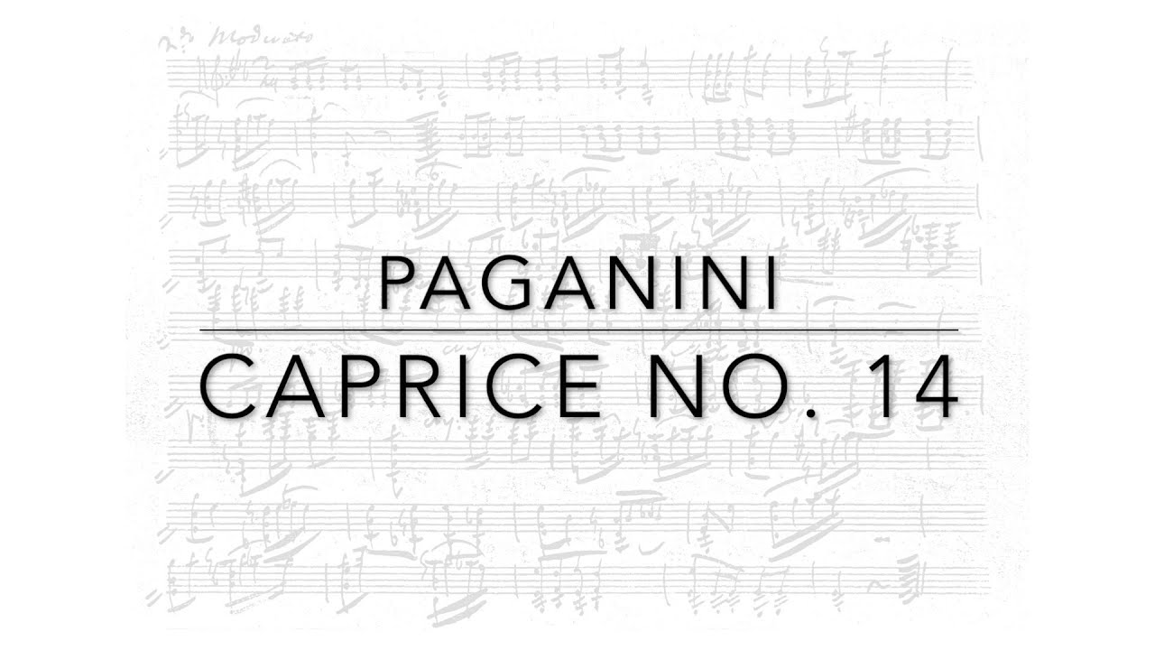 Paganini: Caprice No. 14, performed by Jerry Chang, cello - YouTube