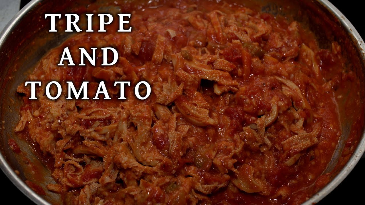 Tripe and tomato - YouTube