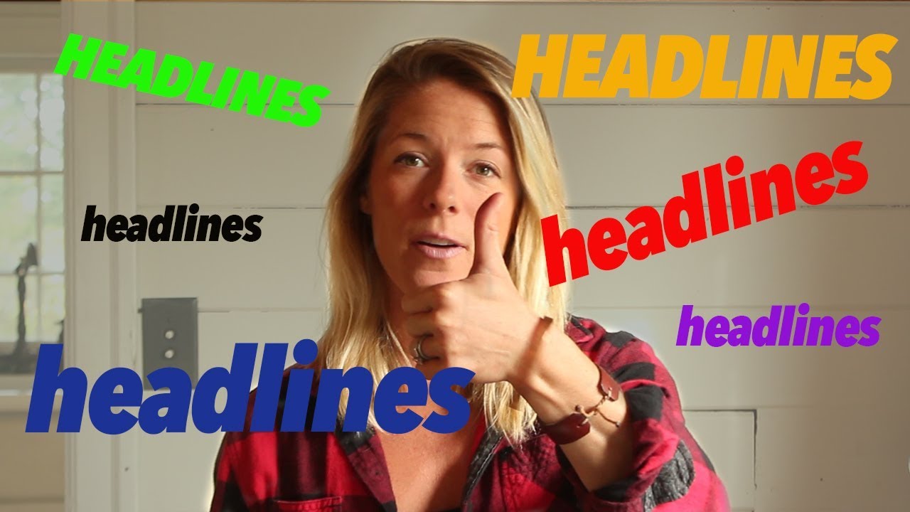 Avoid inaccurate headlines! Be compelling AND correct. - YouTube