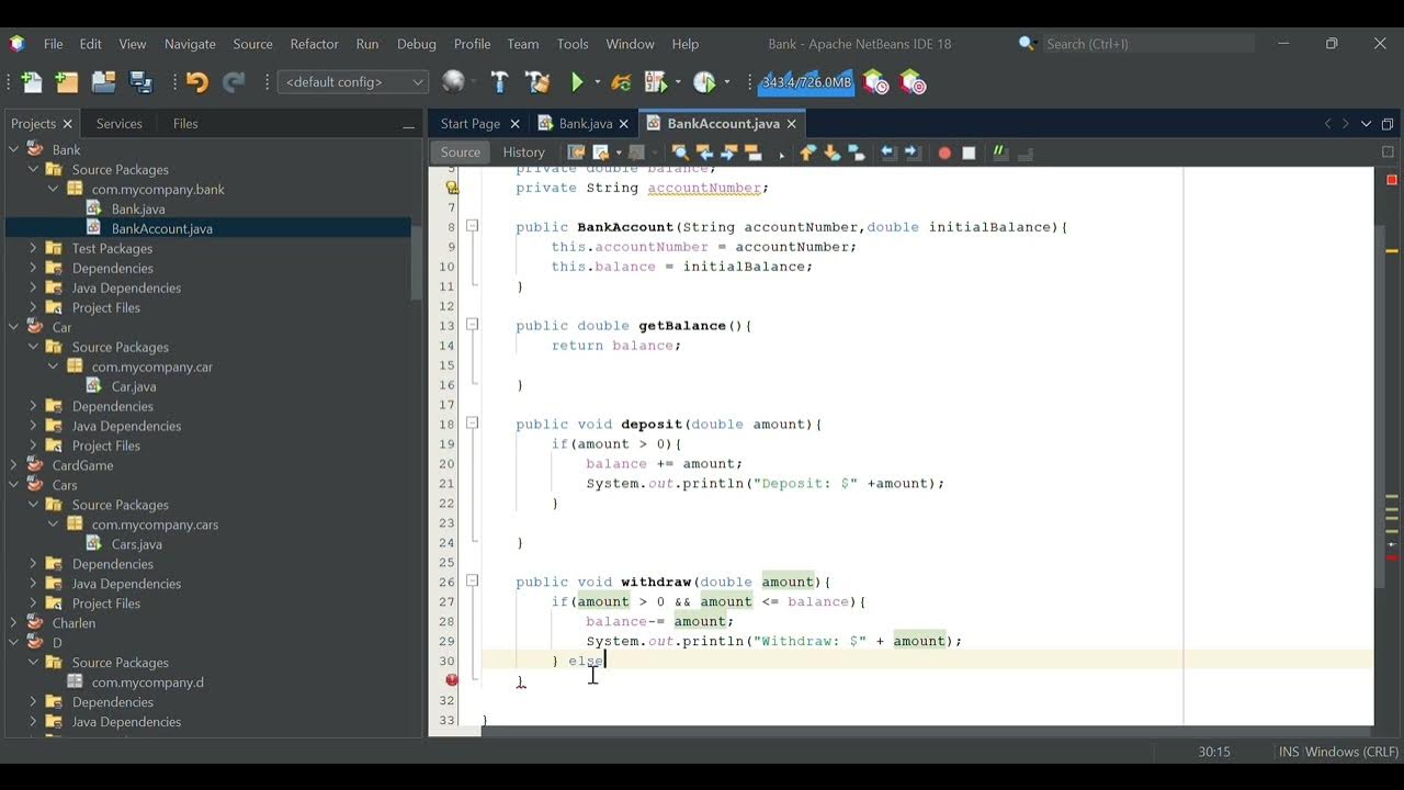 Laboratory 2:OOP principle implementation such as Encapsulation, Inheritance, Polymorphism - YouTube