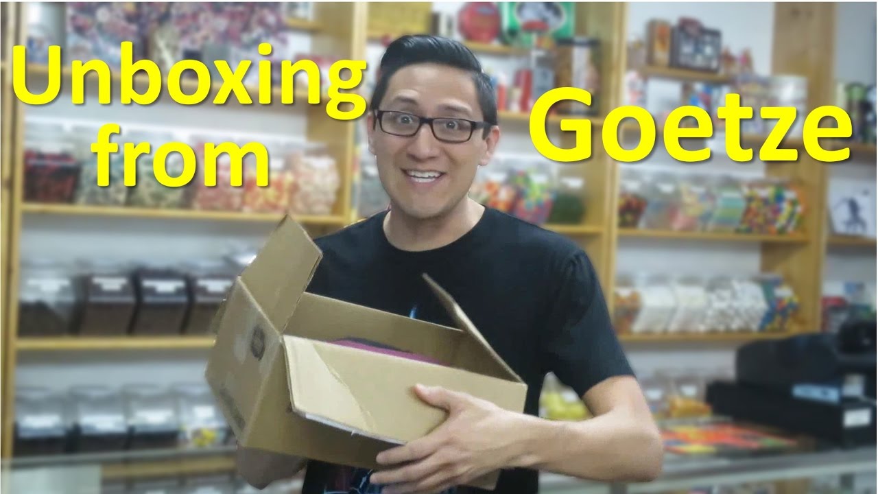 Unboxing from Goetze // TheCandyGuy - YouTube