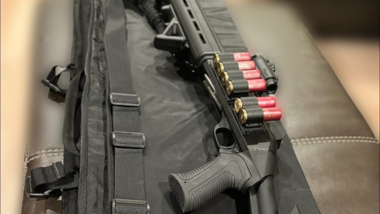 Mac 1014 semiautomatic shotgun - YouTube