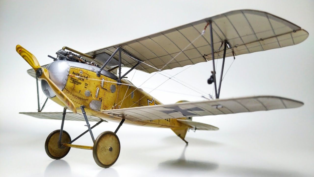 Albatros D.III Oeffag 253 - 1/48 - Eduard - WW1 Aircraft - YouTube