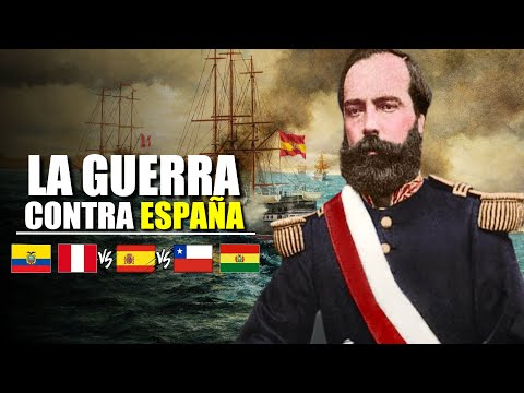 🔴La Guerra Hispano-Sudamericana(RESUMEN)-Guerra España contra Peru y Chile 1865-1866.