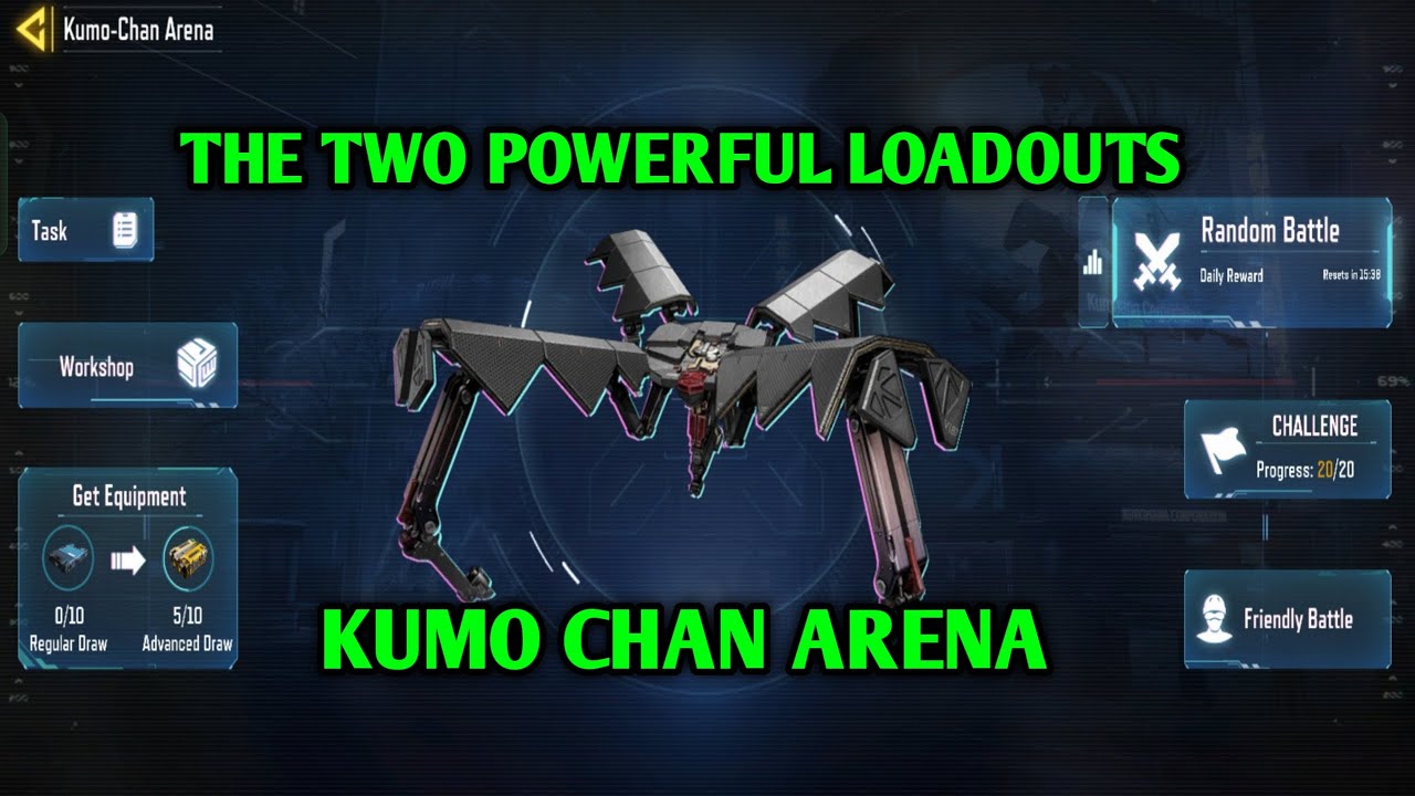 FINALLY I FOUND A STRONG LOADOUT IN THIS NEW EVENT KUMO-CHAN ARENA - YouTube