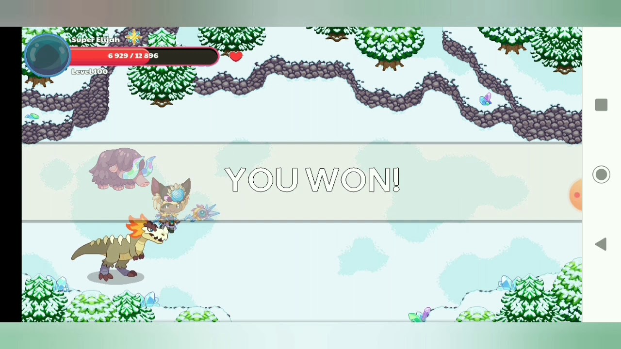 Defeating Grumpy Yeti, and Glacias. (Srry if bad.) - YouTube