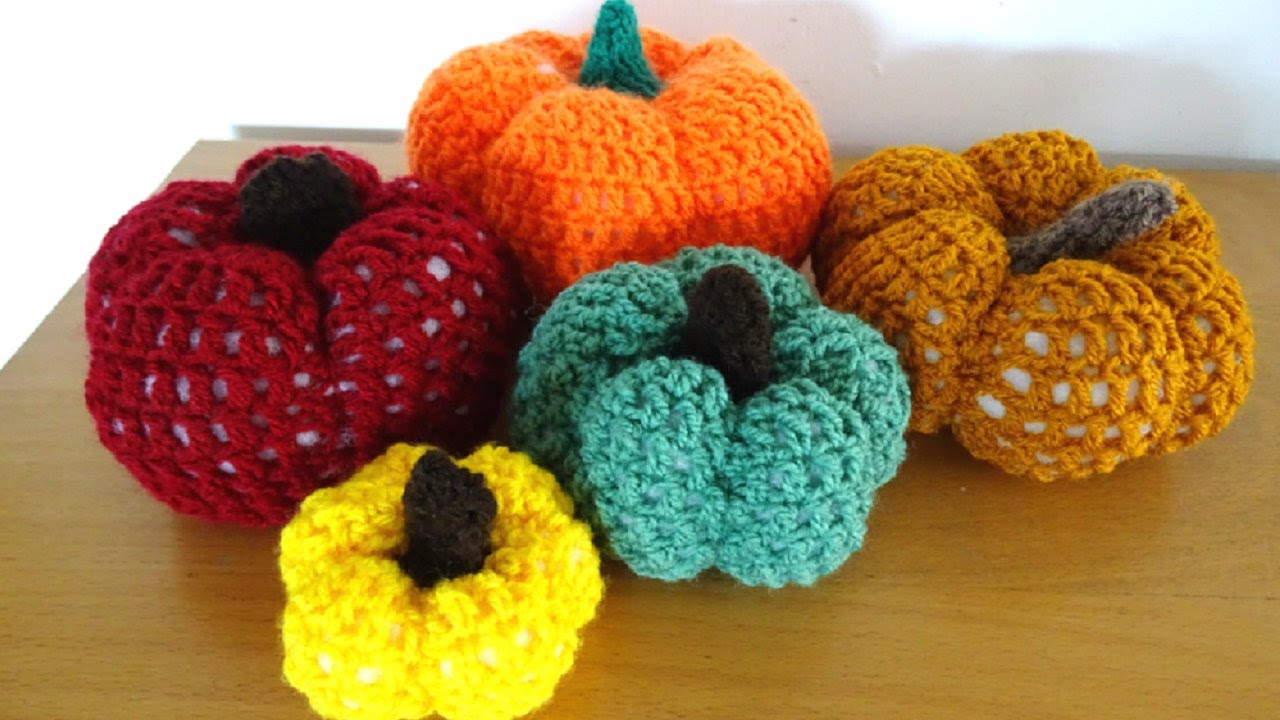 Simple Step-by-step Crochet Pumpkin Tutorial For Beginners! - YouTube