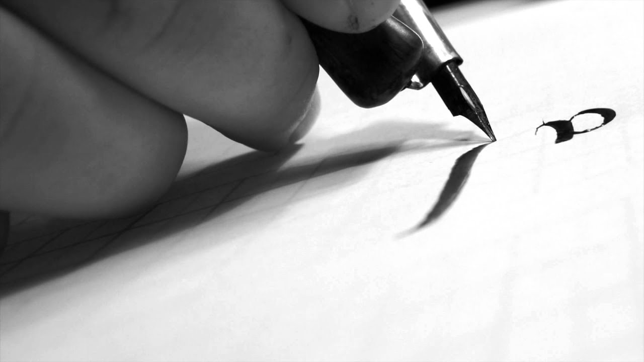 'One of a Kind' Calligraphy by Flick and Flourish - YouTube