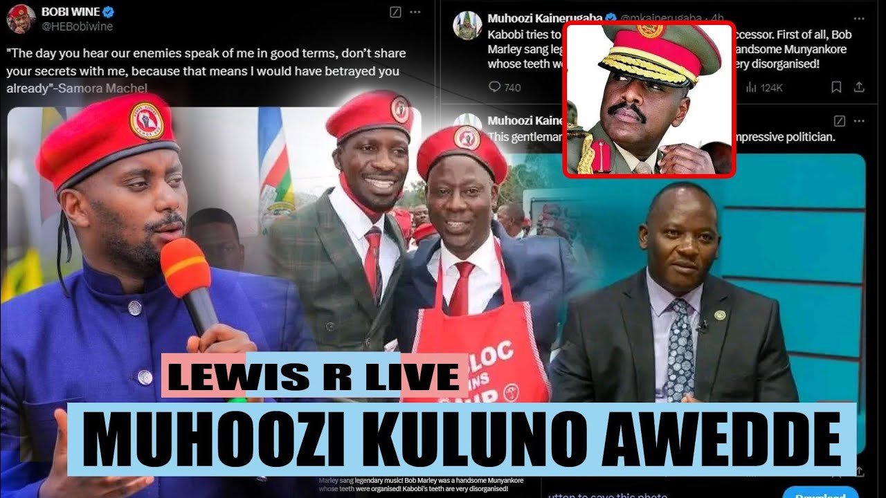 Lewis Breaking News !!!! Muhoozi Kuluno Kawedemu Talikidira Okumanyila ...