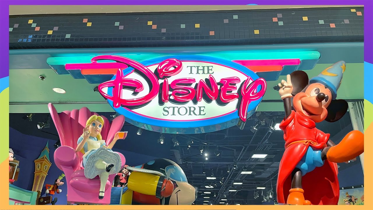 A Disney Store is CLOSING! Step Back in Time | Montclair Mall - YouTube