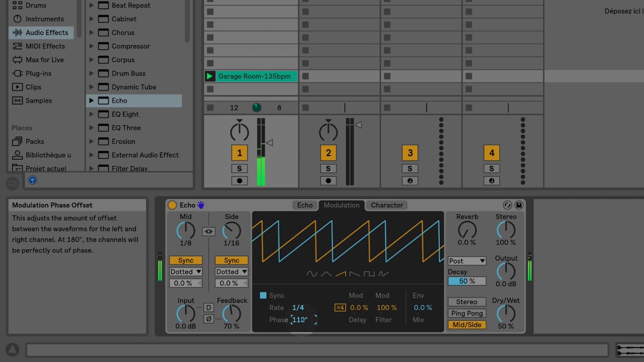 Ableton Live 10 - Echo - par Flore - Ableton Certified Trainer France - YouTube