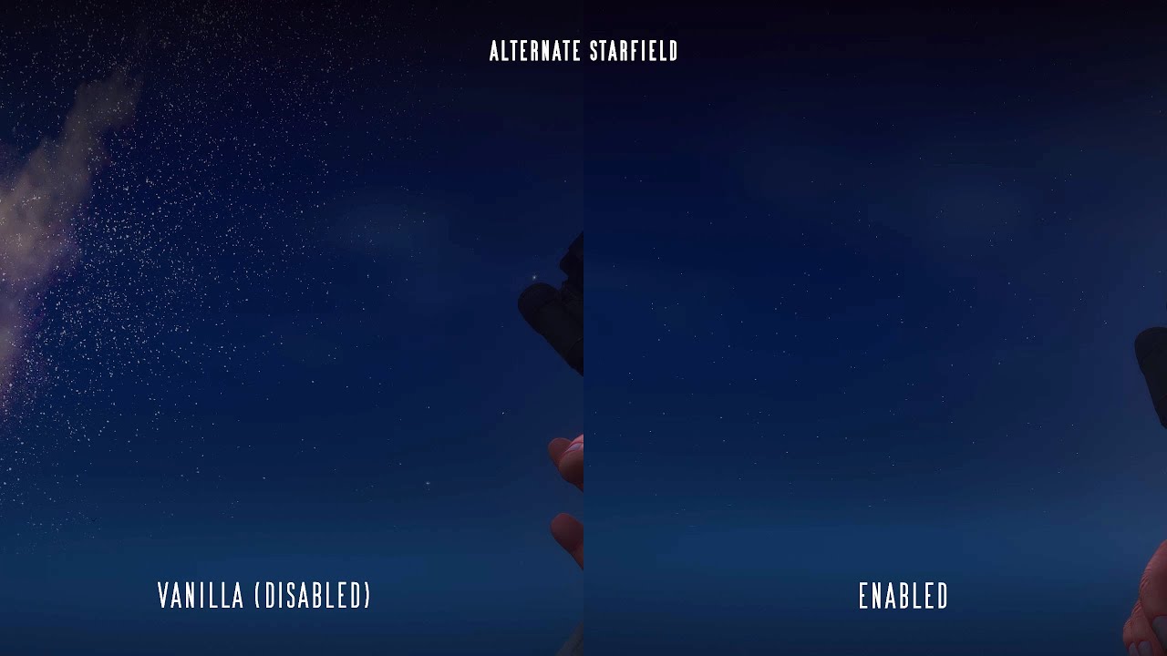 GTA 5 NaturalVision Evolved - Alternate Starfield (Comparison) - YouTube