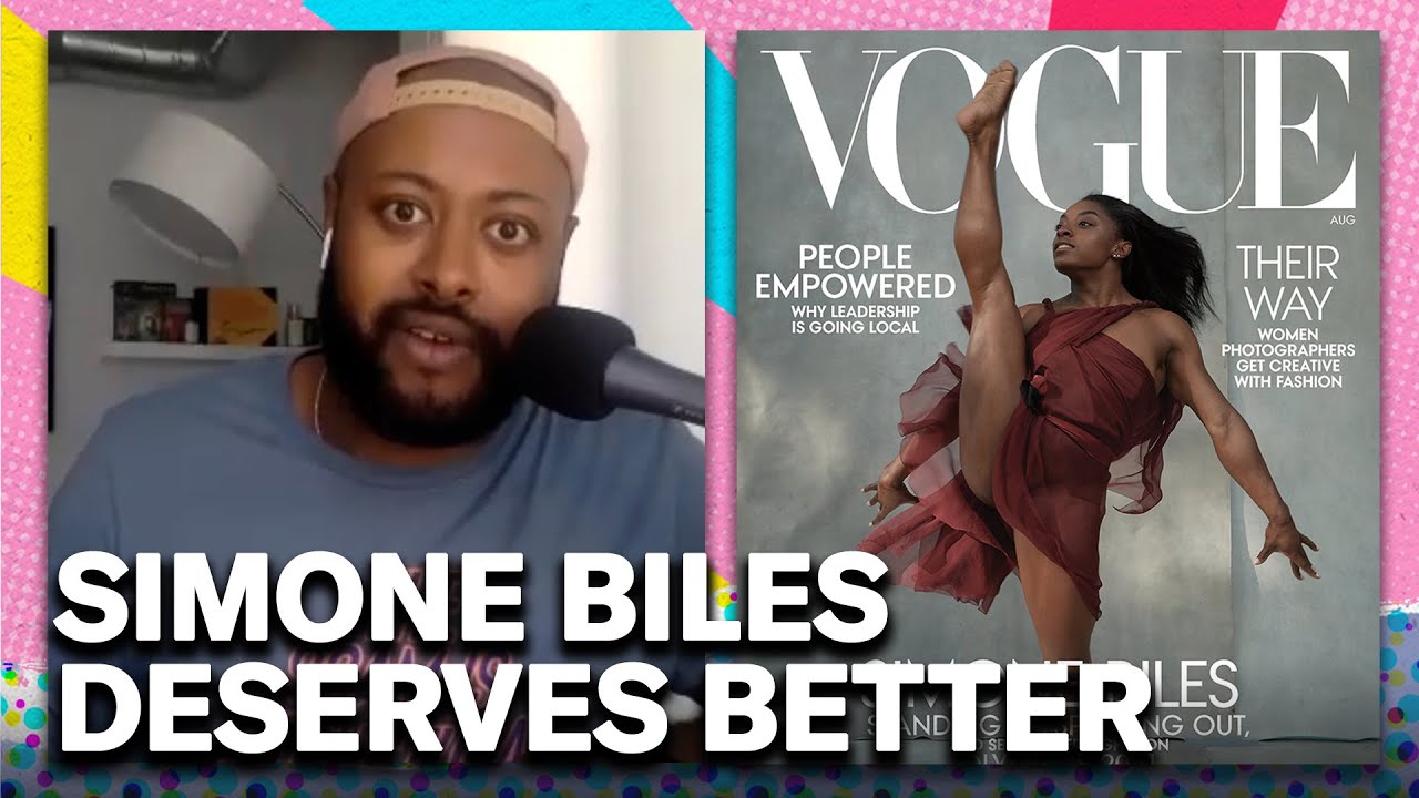 The Simone Biles Vogue Cover Was a Miss | Keep It - YouTube