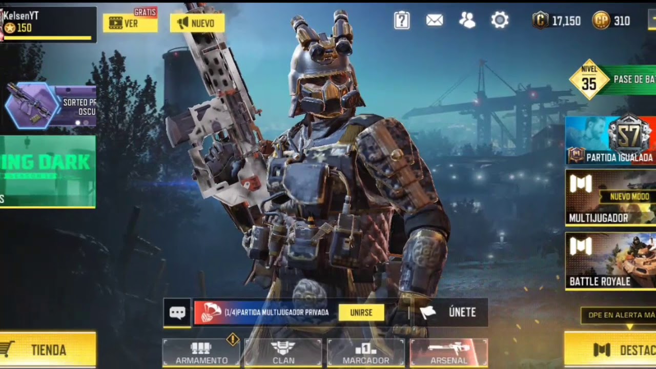 Lote Frank Woods COD MOBILE - YouTube