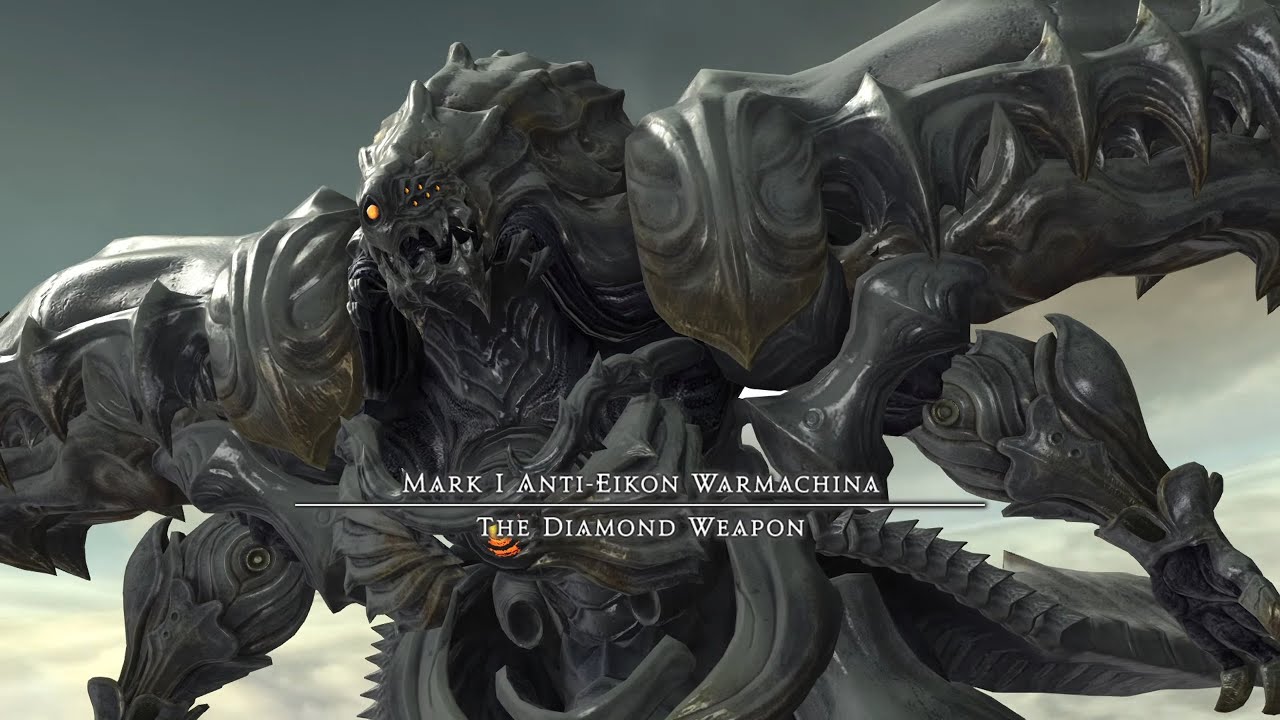 FFXIV The Cloud Deck Extreme (Diamond Weapon EX) Synced MiNE Clear ...