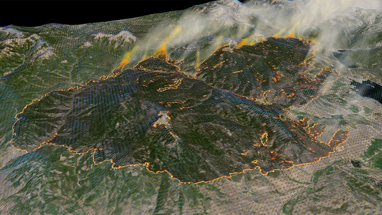 SC23: How AI Can Be Used to Drive Wildfire Simulations with Better Predictive Skill - YouTube