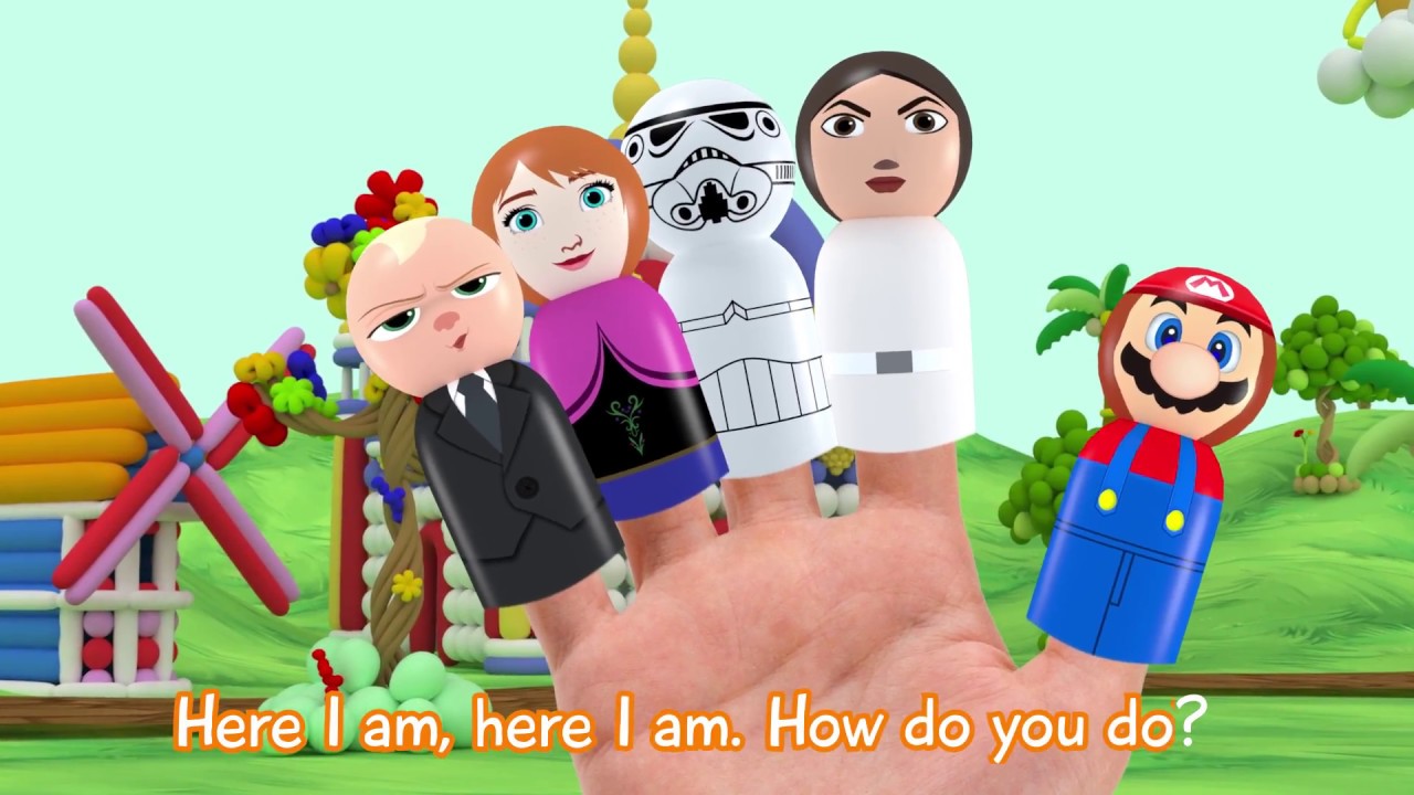 Finger Family | Daddy Finger where are you? | Nursery Rhymes | kids ...