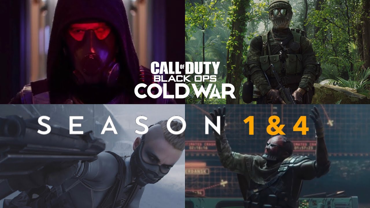 Call of Duty: Black Ops Cold War - Cinematic Cutscenes (Season 1 - 4 ...