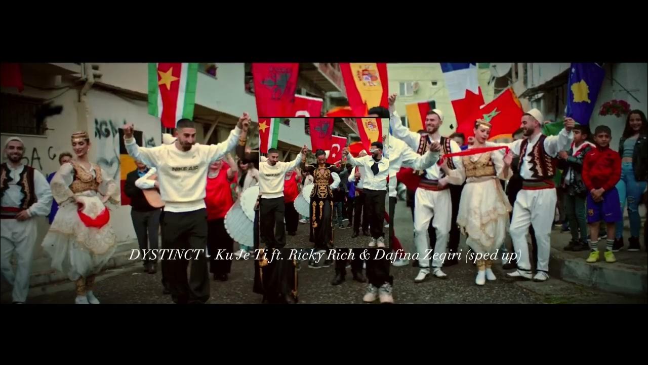 DYSTINCT - Ku Je Ti ft. Ricky Rich & Dafina Zeqiri (sped up) - YouTube