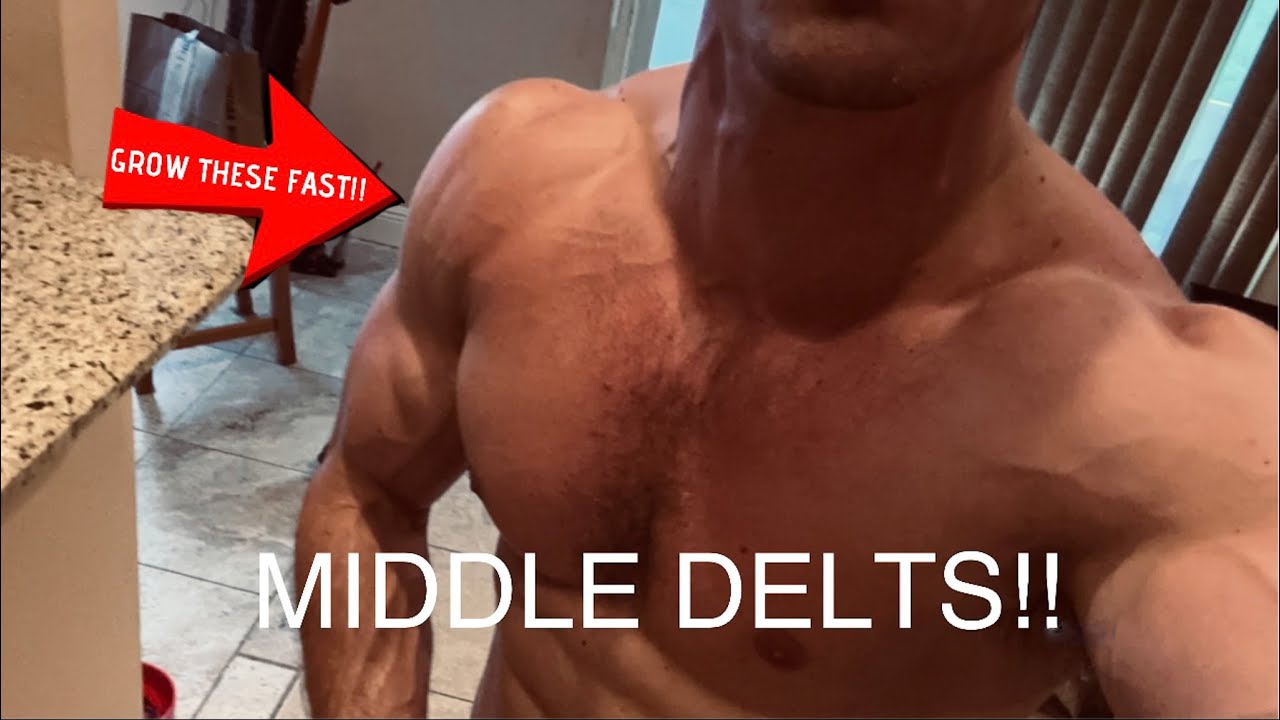 The BEST Excercise to Grow Wide Shoulders! (Middle Delts) - YouTube