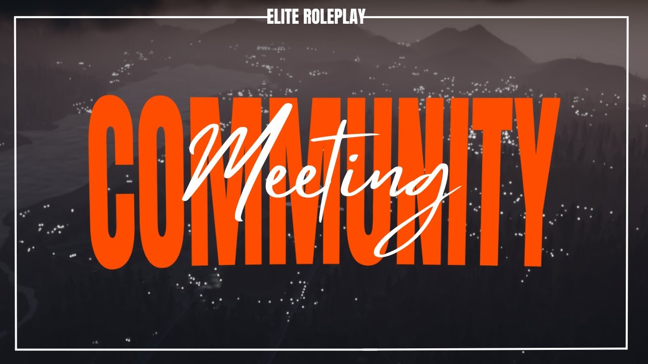 🔴GTA-V | 2nd Community Meeting Elite RP | PD RP Later | #fivem #gtav # ...