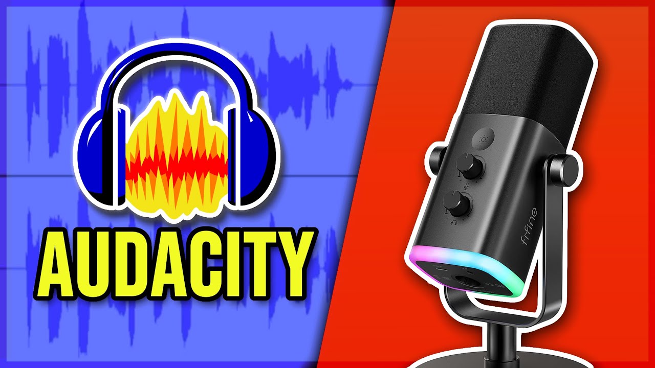 Como GRAVAR o ÁUDIO do MICROFONE no Audacity [2025] - YouTube