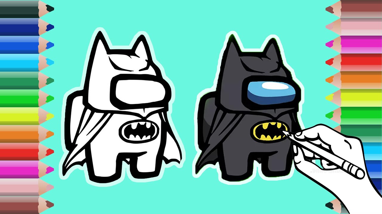Batman Among Us Coloring Pages | Boyama Videoları | Cartoon - On&On ...