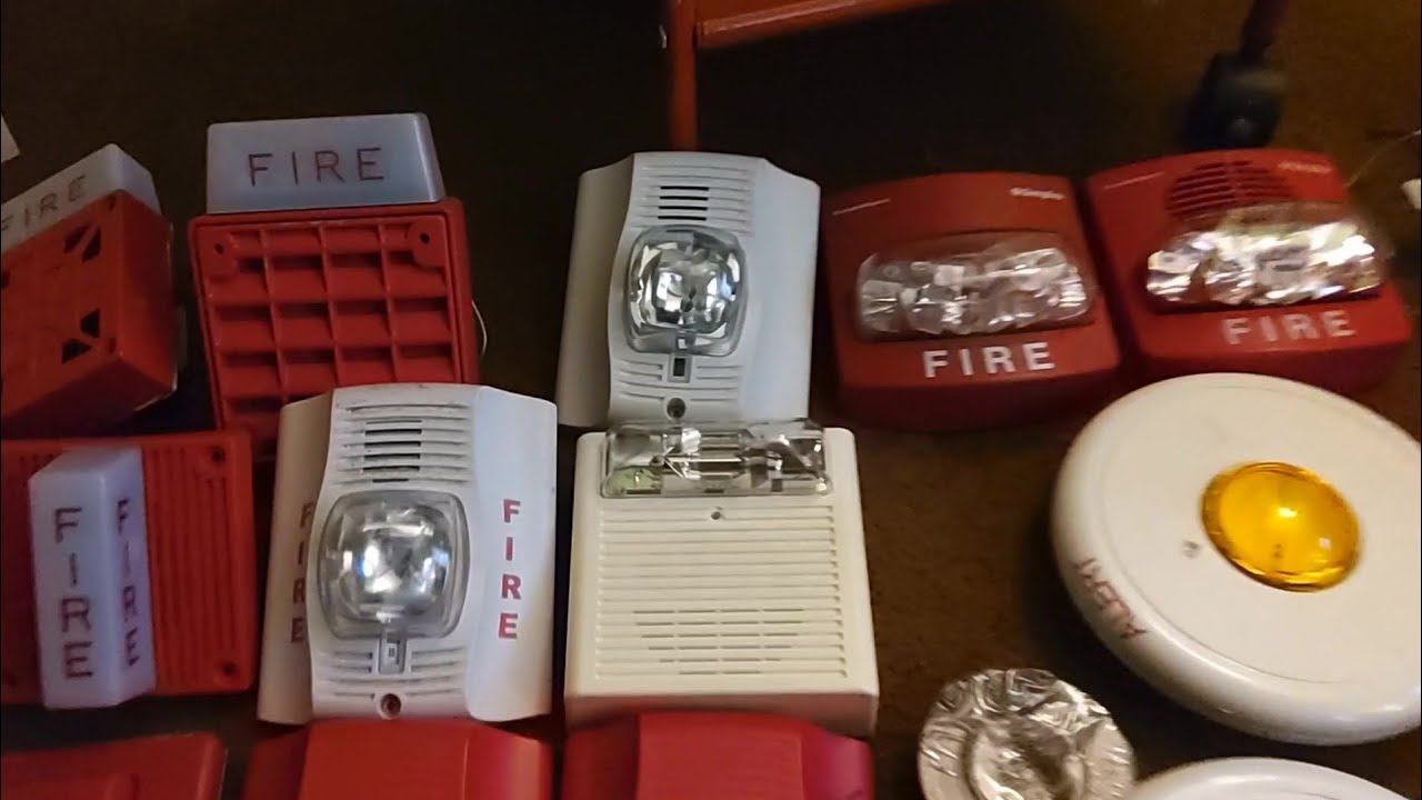 My Fire Alarm Collection as of Augest By SingingTom Alarm Tech 2021 old ...