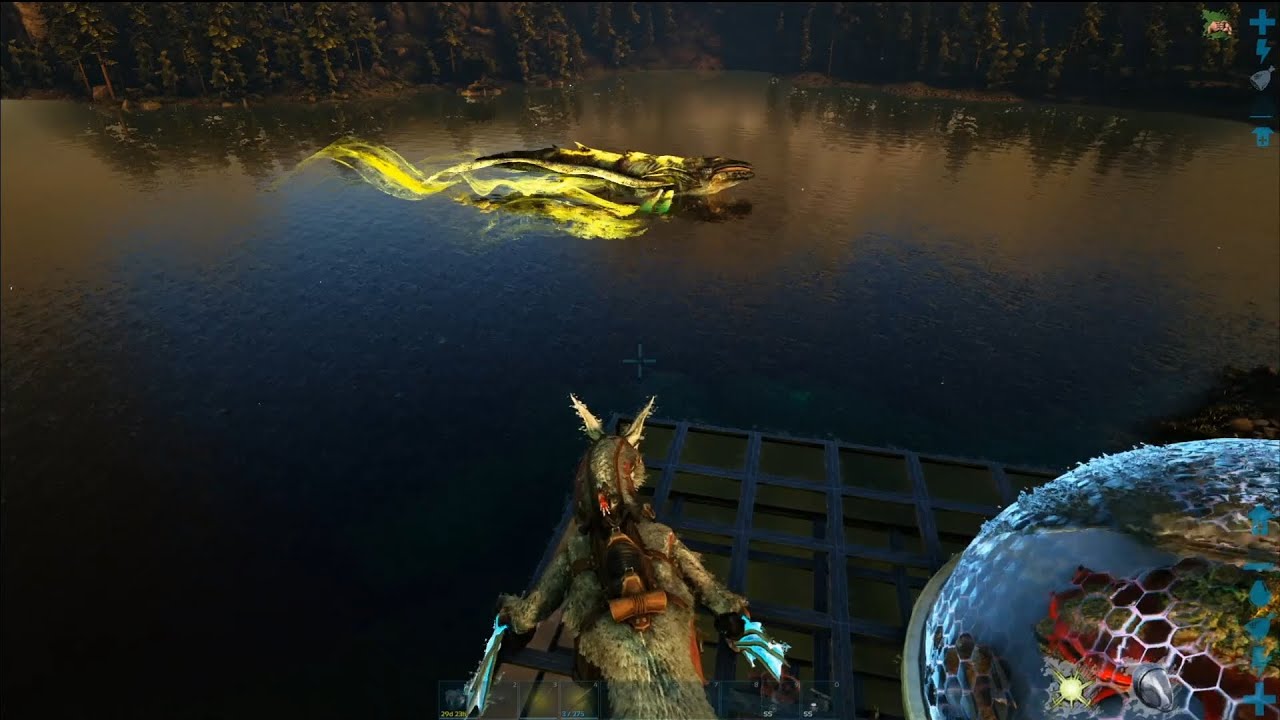 ARK: Survival Evolved - Space whale is loose on Valguero. (Astrocetus ...
