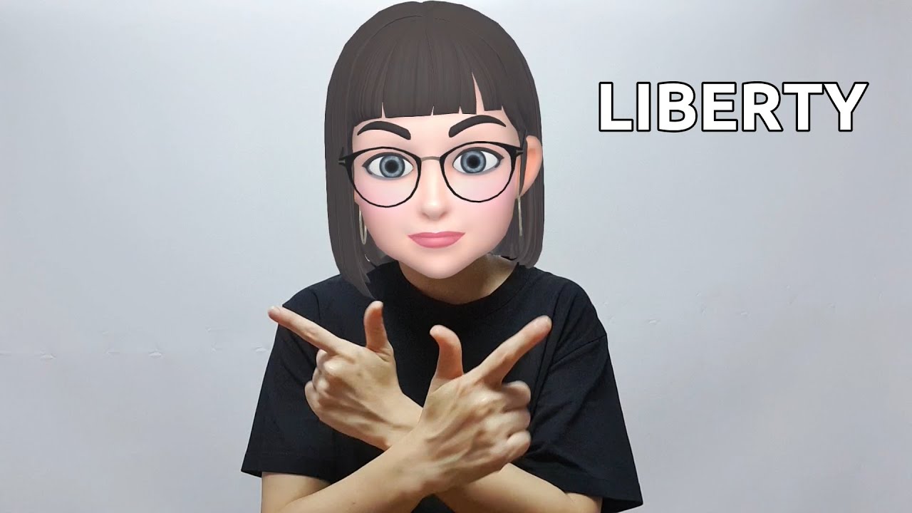 How to Sign Liberty in American Sign Language (ASL)? - YouTube
