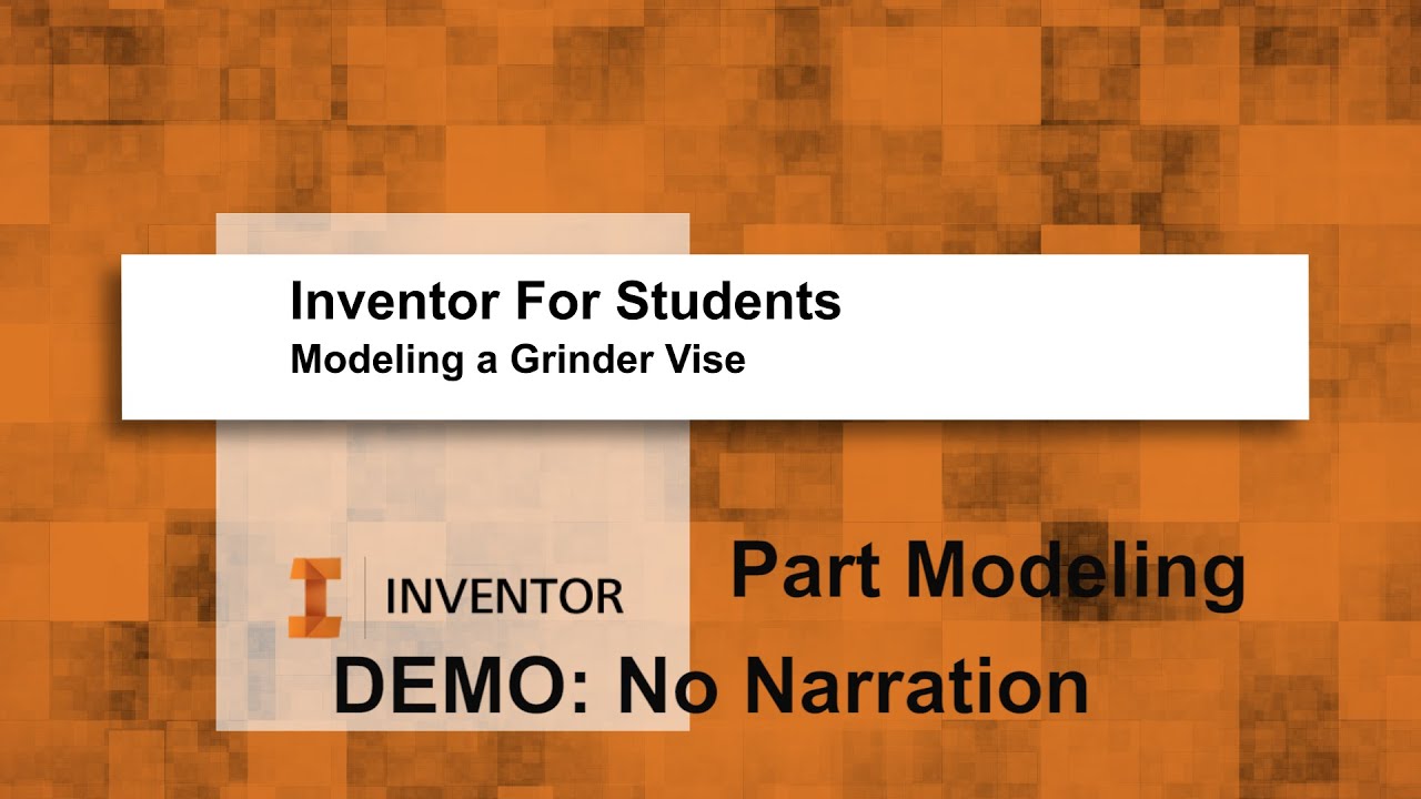 Grinder Vise Part Modeling Demo - No Narration - YouTube