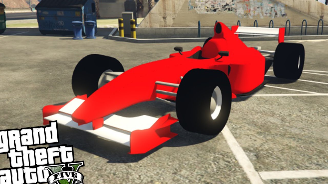 GTA 5 PC Mod! - *NEW VEHICLE* Formule 1 MOD! (Grand Theft Auto 5 ...