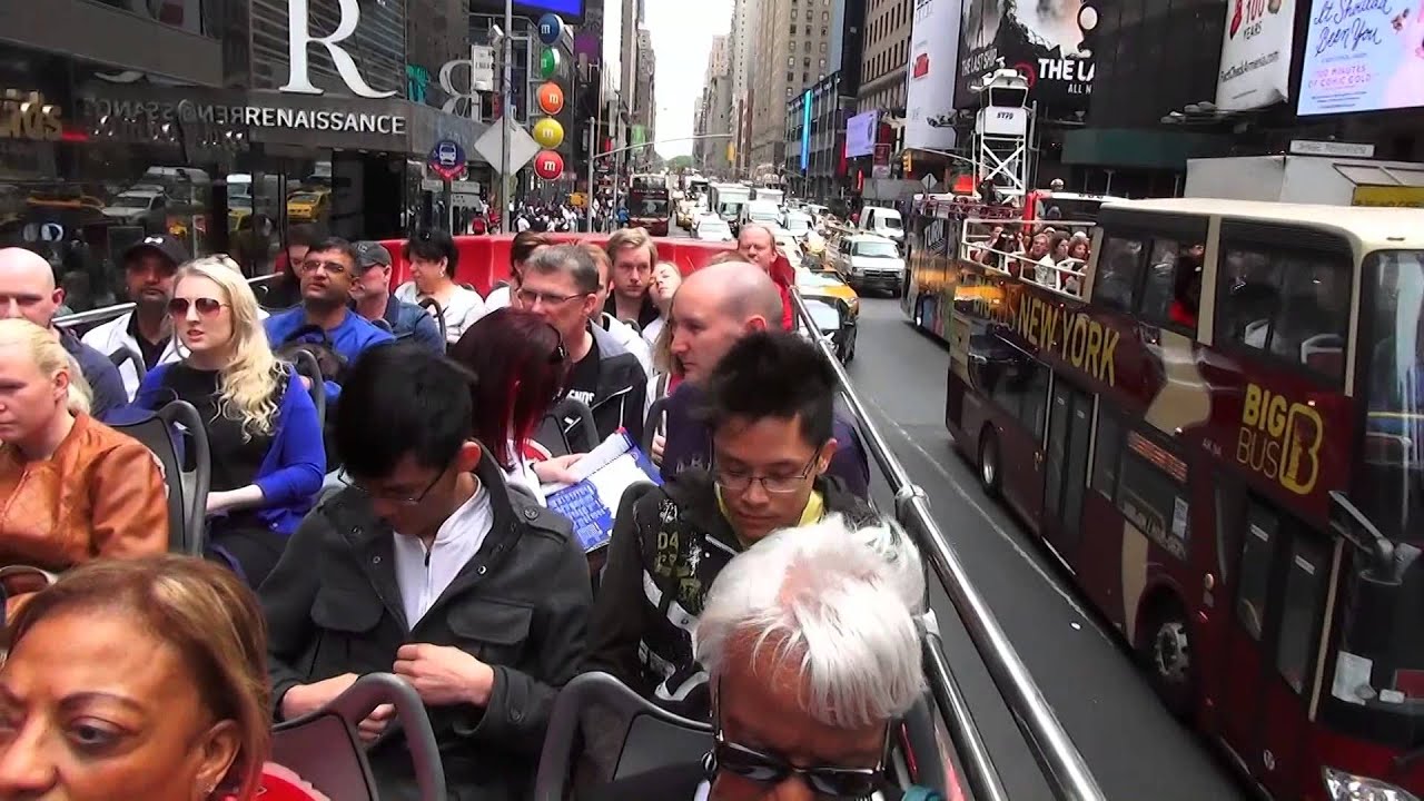 New York: Times Square & Bus Tour 2015 - YouTube