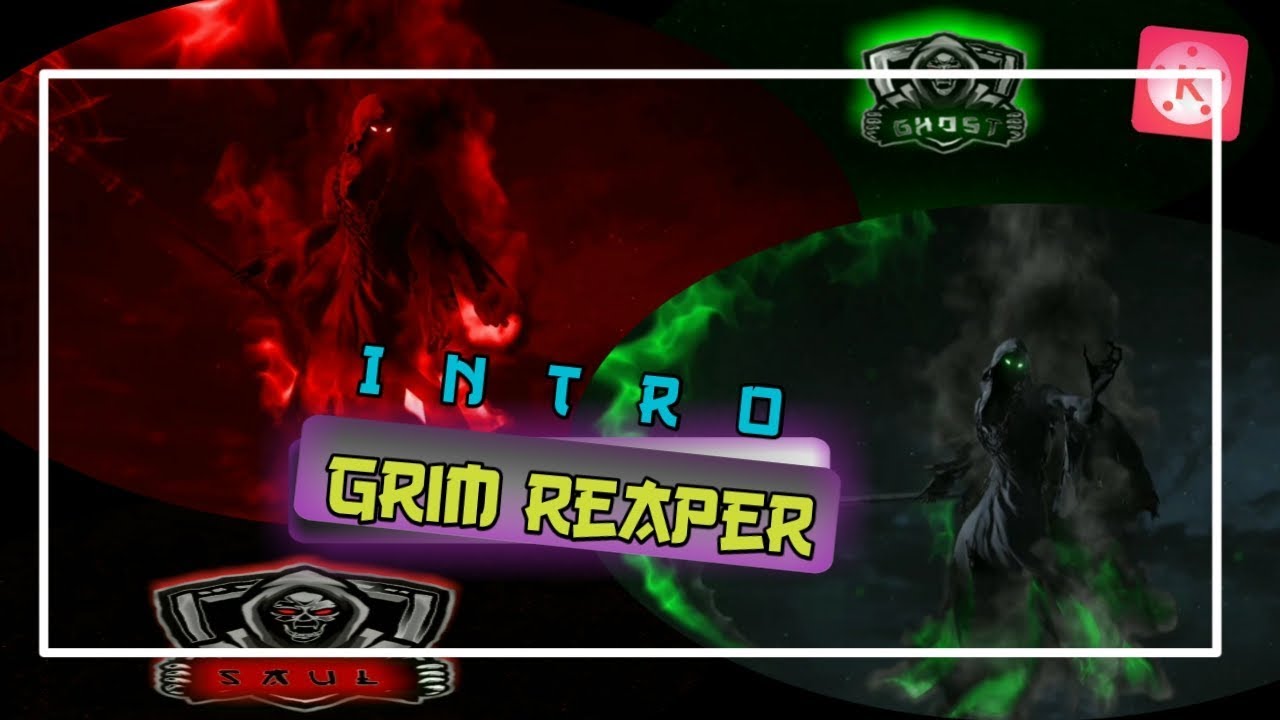 cara membuat Grim Reaper Intro Reveral & Logo Animasi || tutorial ...
