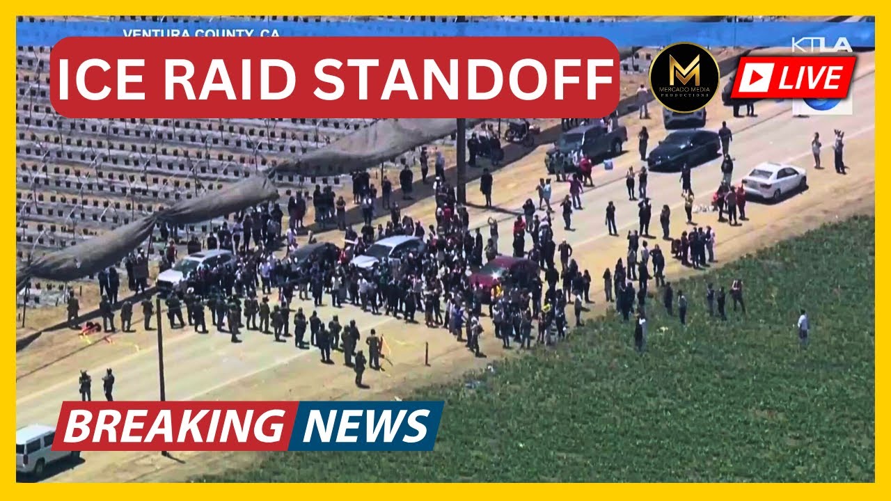 ICE Raid Standoff in Camarillo, California - Live Breaking News ...