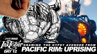 Pacific Rim Gipsy Danger Coloring Pages