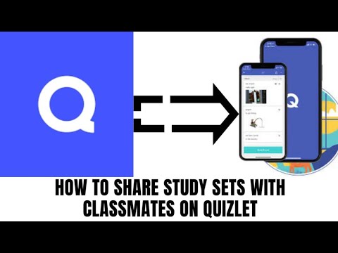 HOW TO SHARE STUDY SETS WITH CLASSMATES ON QUIZLET APP