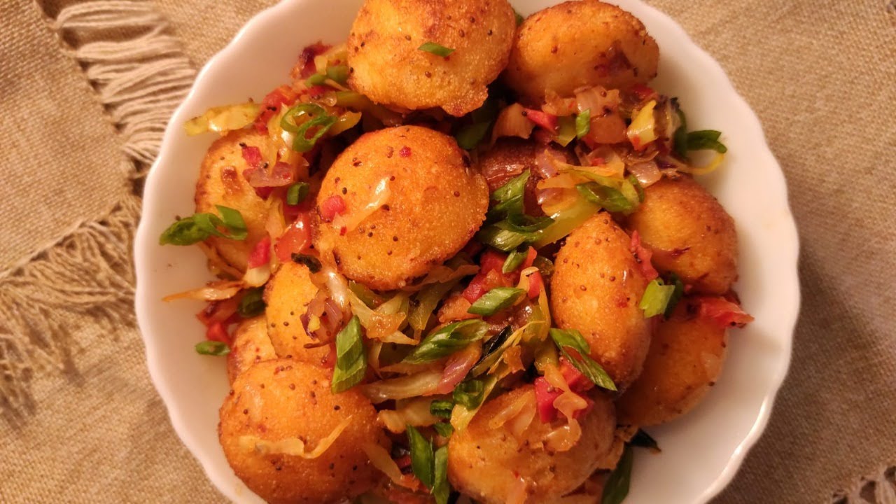 Vegetable Masala Appe | Fried Appe | Instant Masala Paniyaram - YouTube