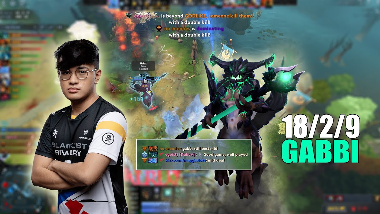 GABBI OBSIDIAN DESTROYER MID GAMEPLAY HIGHLIGHTS | GG Dota 2 Well ...