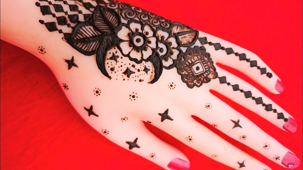 Unique Eid Special Mehndi Design | Eid Simple Mehndi Design | Easy ...