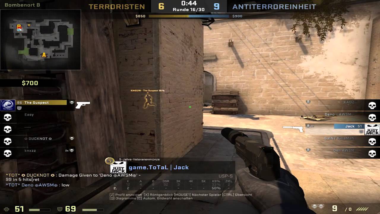 Awesome Knifekill Jack CS:GO - YouTube