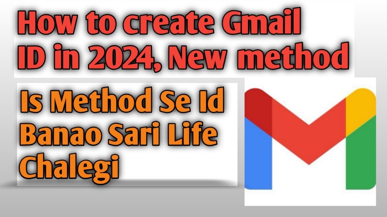 How to Create Gmail Account In 2024 New Method|Mx Tech Show - YouTube
