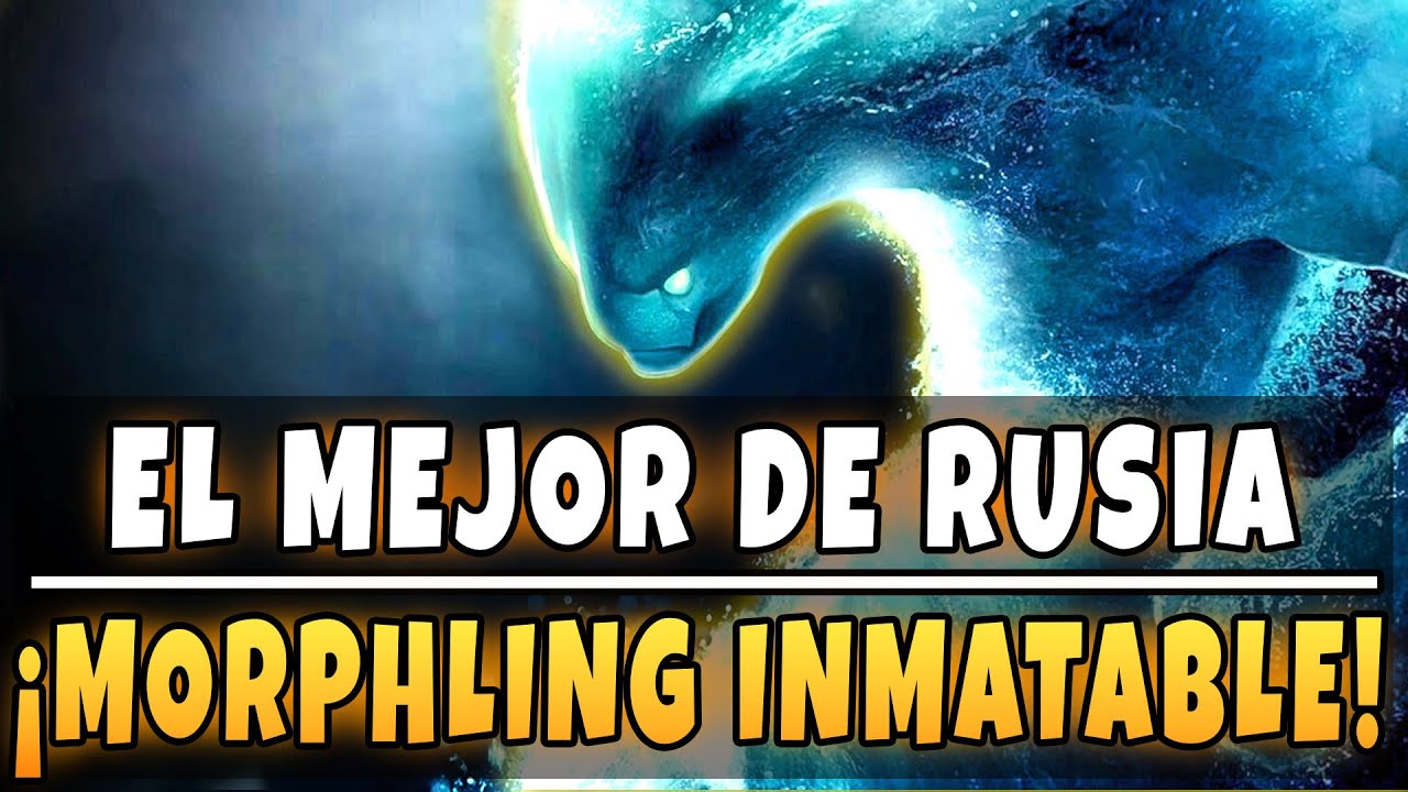 🔥¡EL MEJOR JUGADOR DE RUSIA Y SU MORPHLING QUE NO SABE M0RIR!🔥 - DOTA2 PARTIDA COMPLETA ANÁLISIS ...