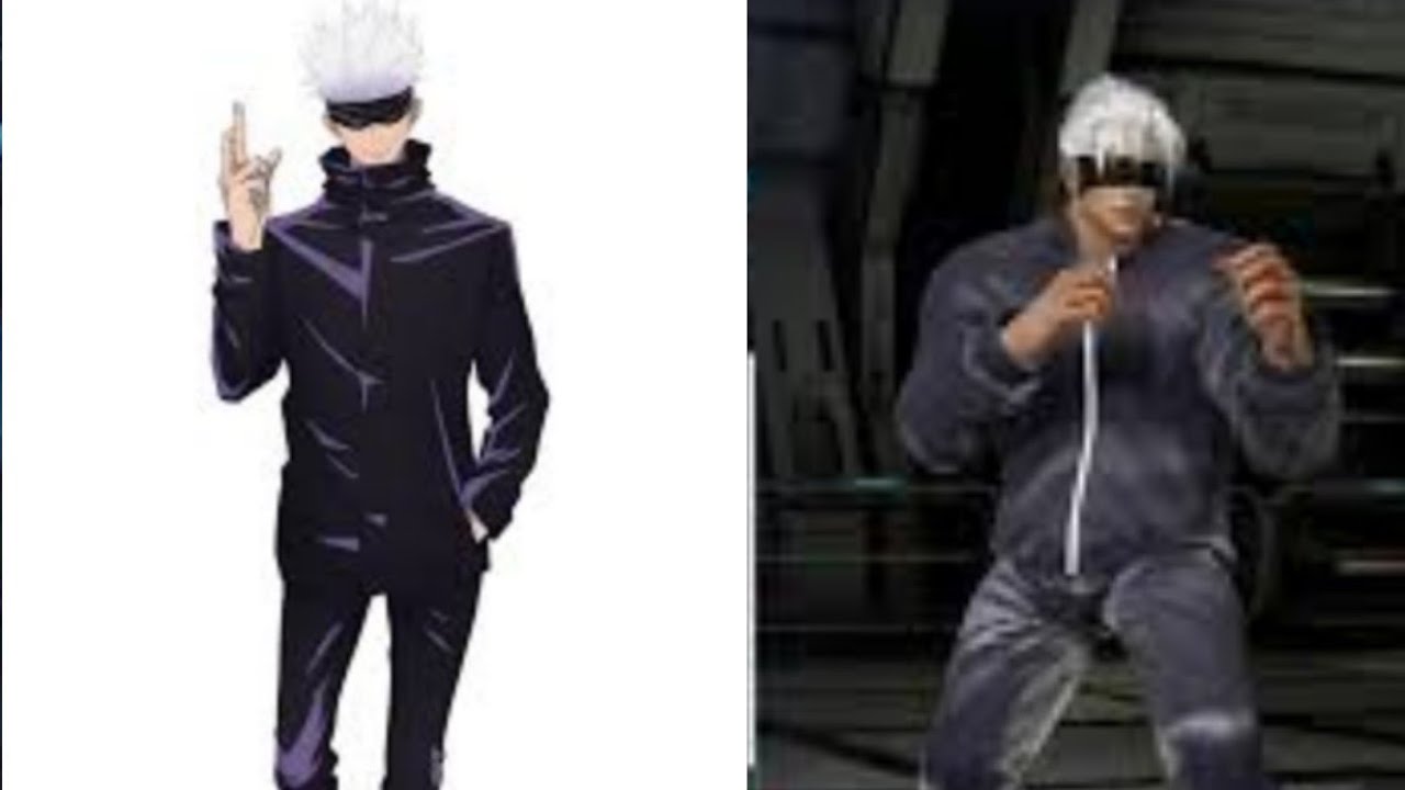 How to make Satoru Gojo from jujutsu kaisen in TEKKEN 7 - YouTube
