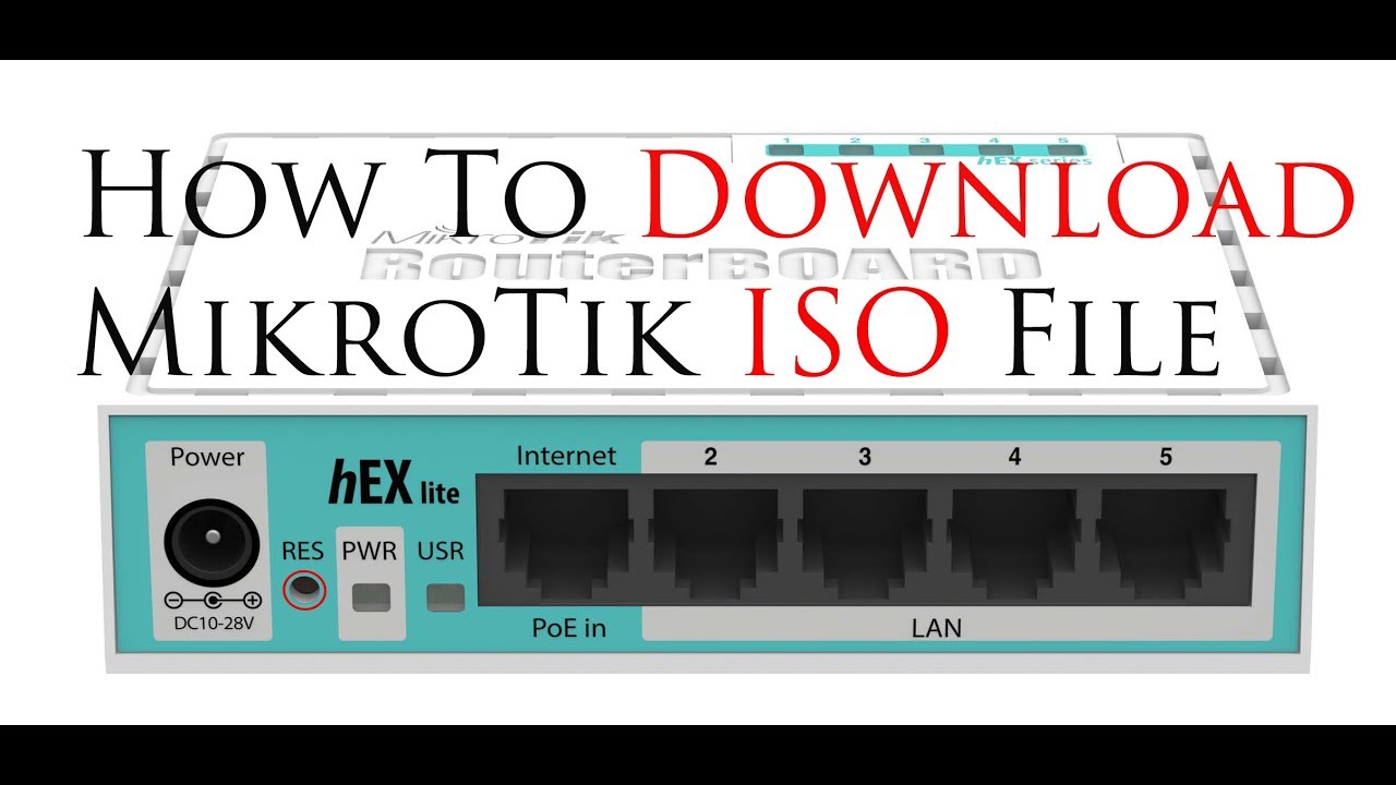 How to Download Mikrotik Iso image file latest version - YouTube