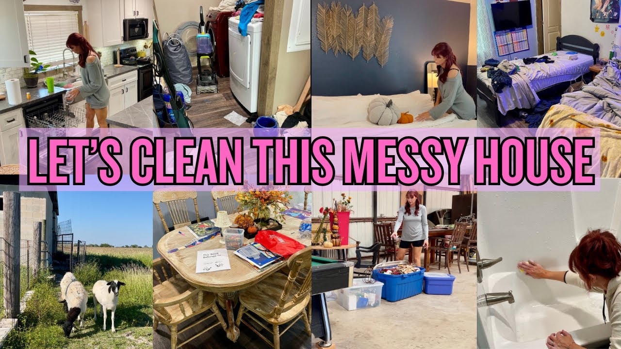 COMPLETE DISASTER | BEAUTIFUL BEFORE AND AFTER | REAL LIFE MESSY HOUSE ...