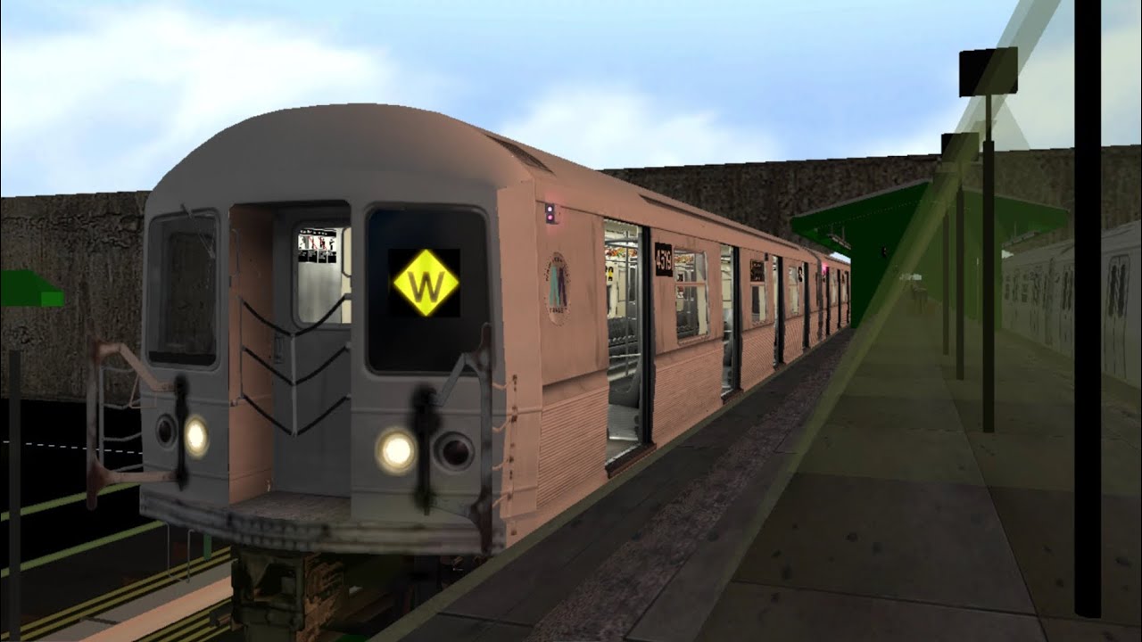 NIGHT: R42 4 Car (W) ASTORIA RUN - YouTube